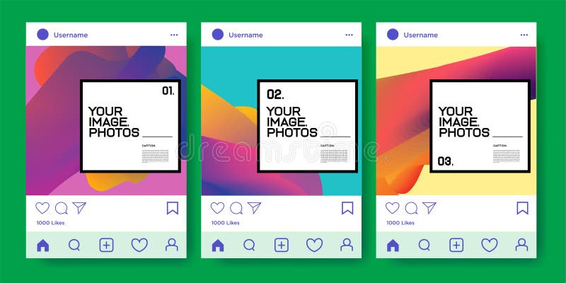 Vector Social Media Post and Feed Design Template Stock Vector ...