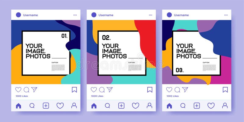 Vector Social Media Post and Feed Design Template Stock Vector ...