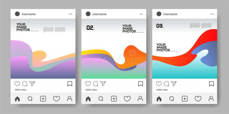 Vector Social Media Post and Feed Design Template Stock Vector ...