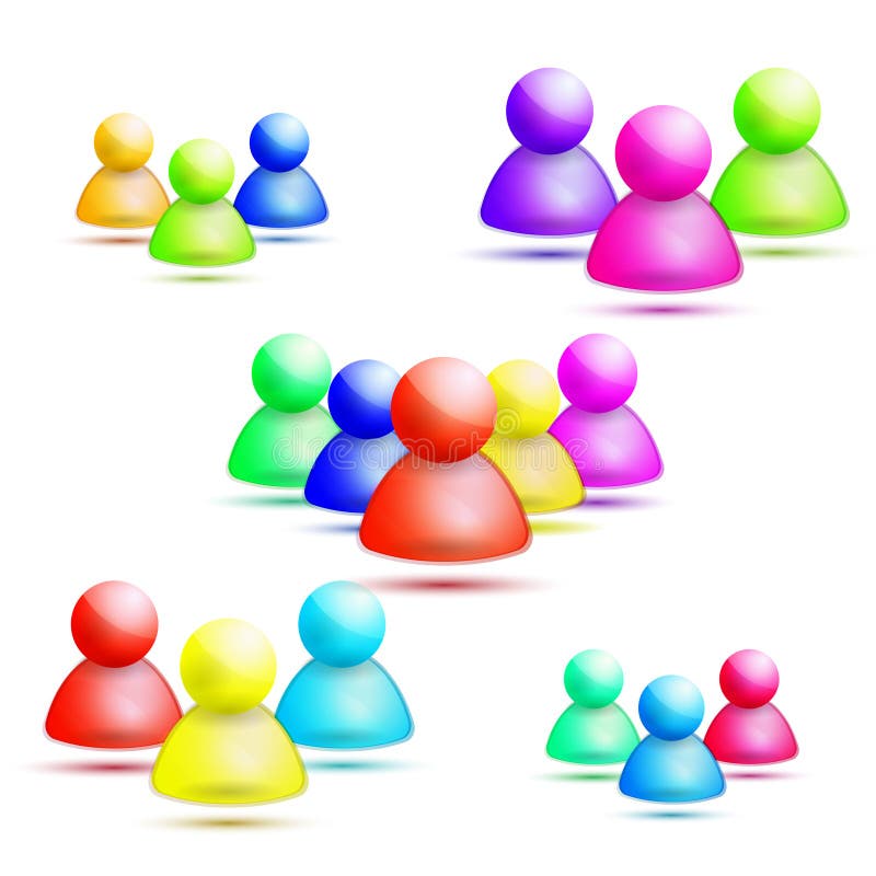 Msn people icon 2 stock vector. Illustration of instant - 3848206