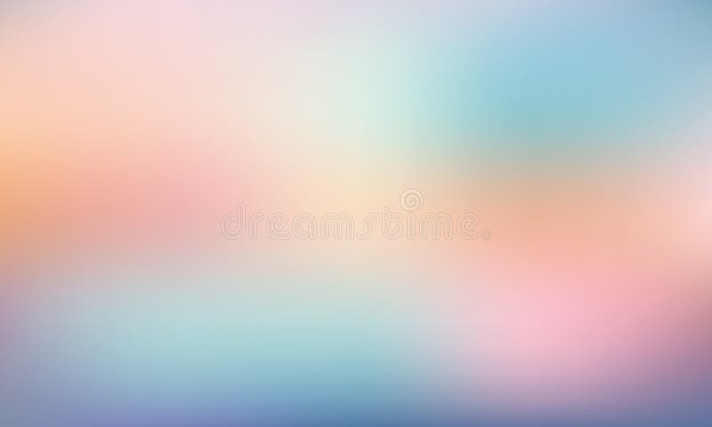 Vector Soft Pastel Gradient Background Blends with Light Peach ...