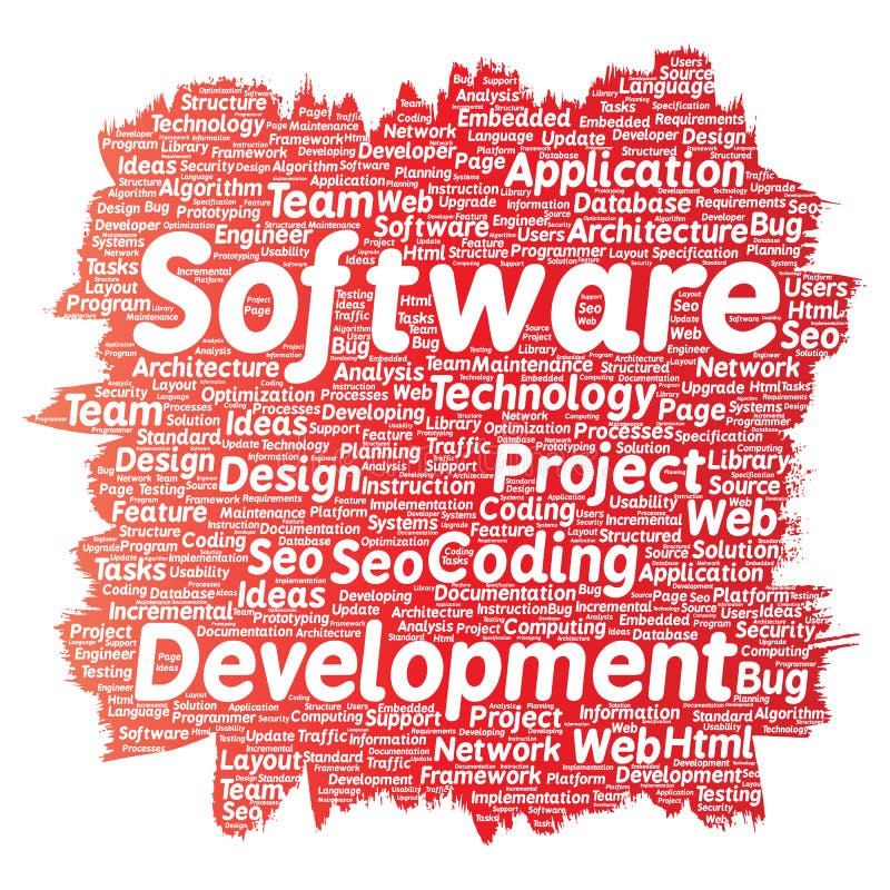 Computer Coding Word Cloud Stock Illustrations – 610 Computer Coding ...