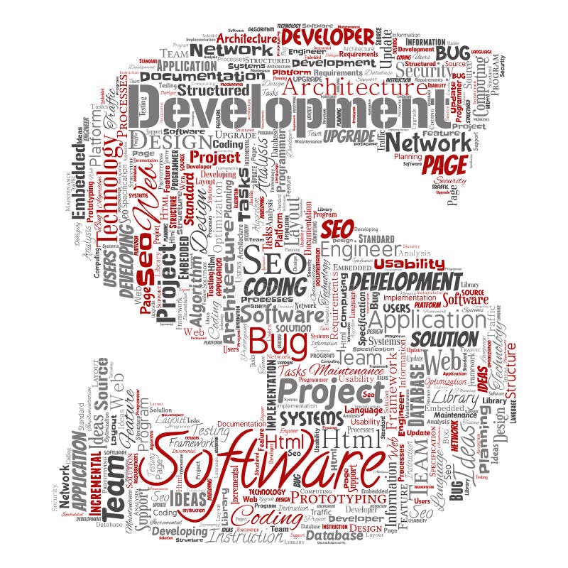 Vector Software Development Project Technology Stock Vector ... Vector Software Development Project Technology Stock Vector ...