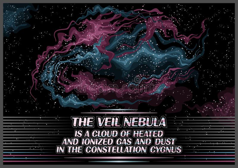 Vector Space Nebula stock vector. Illustration of universe - 301933369