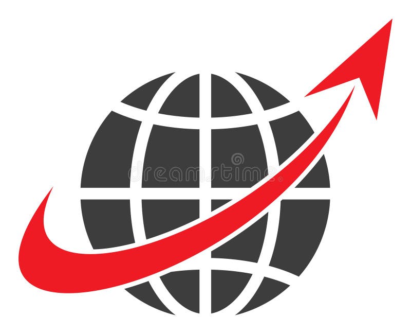 Vector Space Orbit Flat Icon Symbol Stock Vector - Illustration of ...