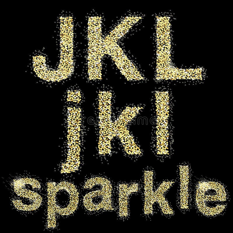 Vector sparkle alphabeth stock vector. Illustration of diamond - 110264988