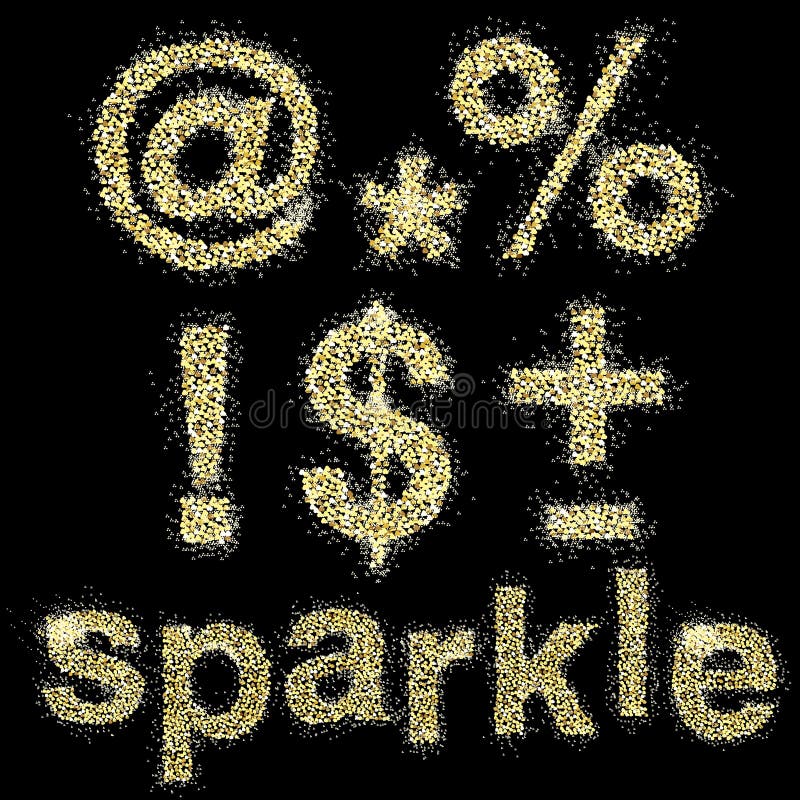 Vector sparkle alphabeth stock vector. Illustration of luxury - 110265160