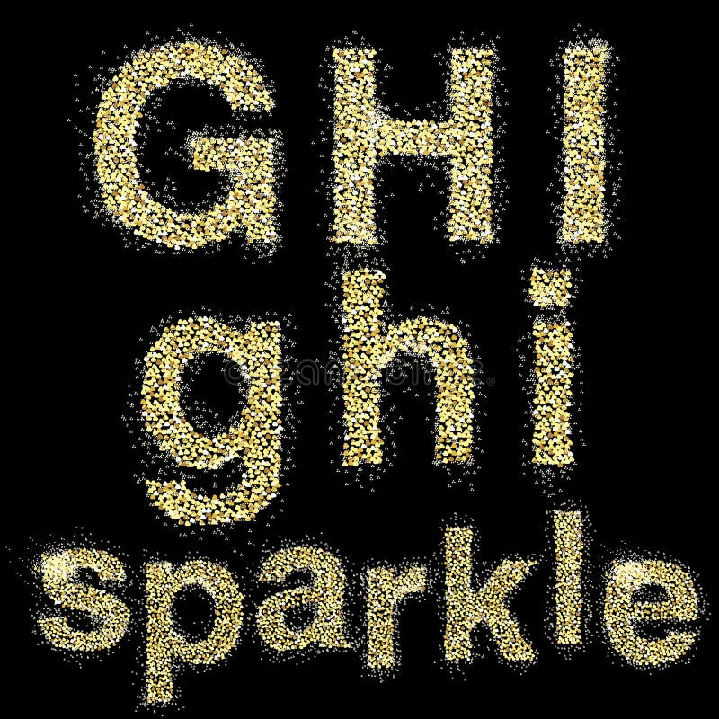 Vector sparkle alphabeth stock vector. Illustration of diamond - 110264988