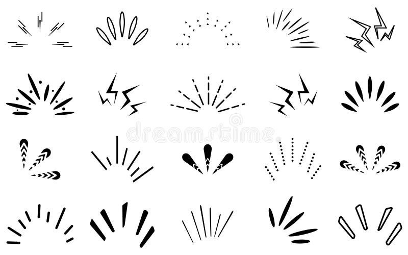 Vector of Energetic Men Rowing Boat. Stock Vector - Illustration of ...