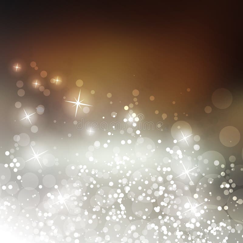 Vector - Sparkling Cover Design Template with Abstract Blurred ...