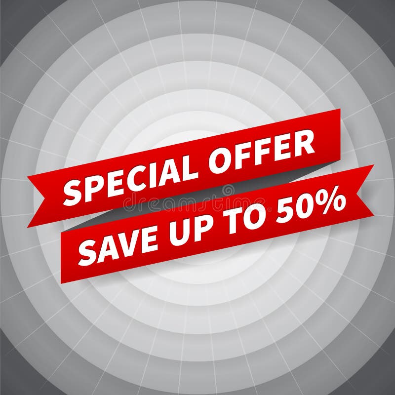 Special Offer Circle Banner Stock Illustrations – 24,875 Special Offer ...