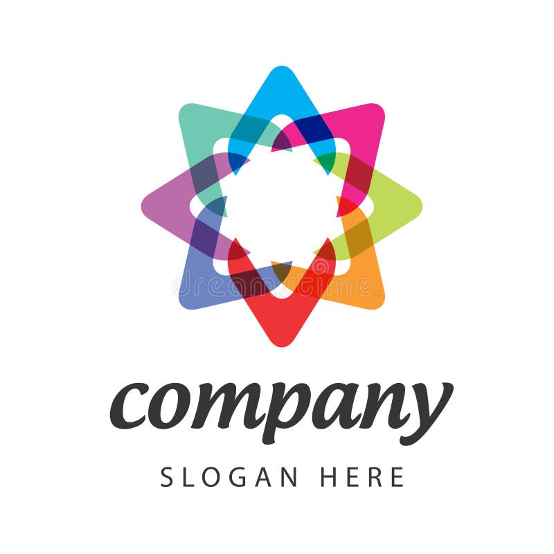 Unreal Geometrical Star Vector Stock Vector - Illustration of design ...