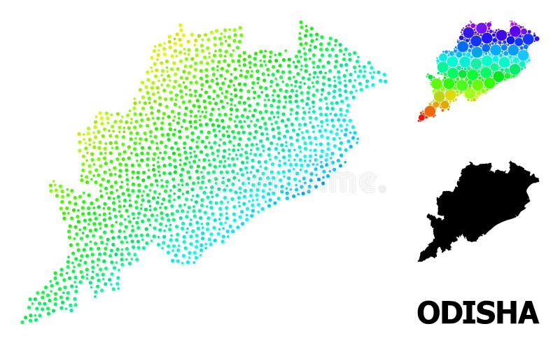 Odisha Political Map Stock Illustrations – 93 Odisha Political Map ...