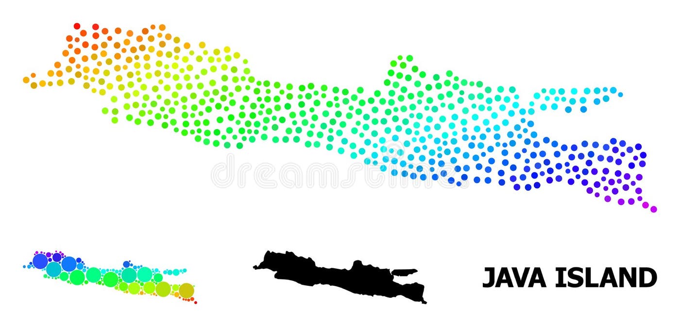 Geographic Java Island Map Stock Illustrations – 212 Geographic Java ...