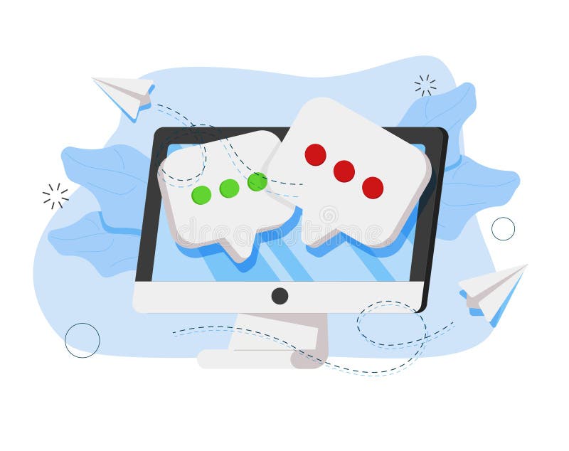 Vector Speech Bubble with Notebook for Photo Gallery Platform, Online ...