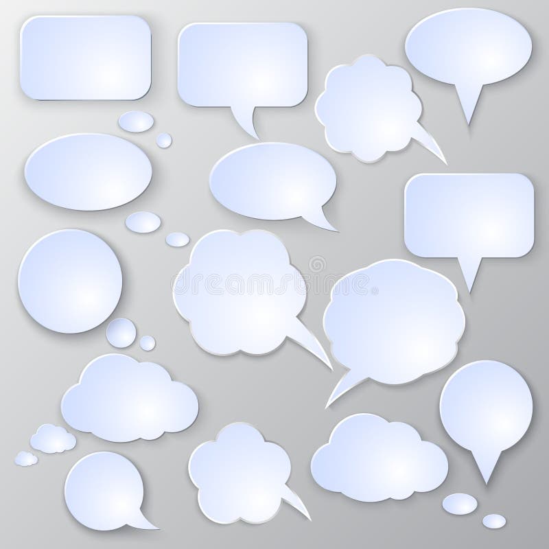 Speech bubble icon set stock vector. Illustration of geometric - 27780517 Speech bubble icon set stock vector. Illustration of geometric - 27780517