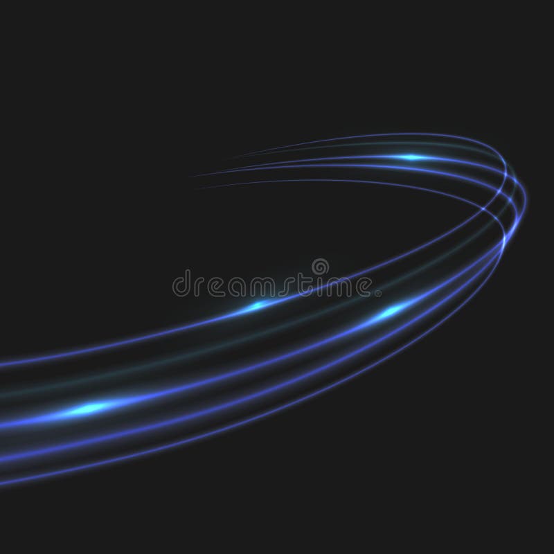 Vector Speed Ray Light Tracing Effect Stock Illustration - Illustration ...