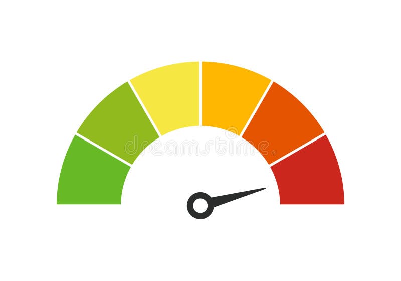 Gauge Red Yellow Green Stock Illustrations – 582 Gauge Red Yellow Green ...