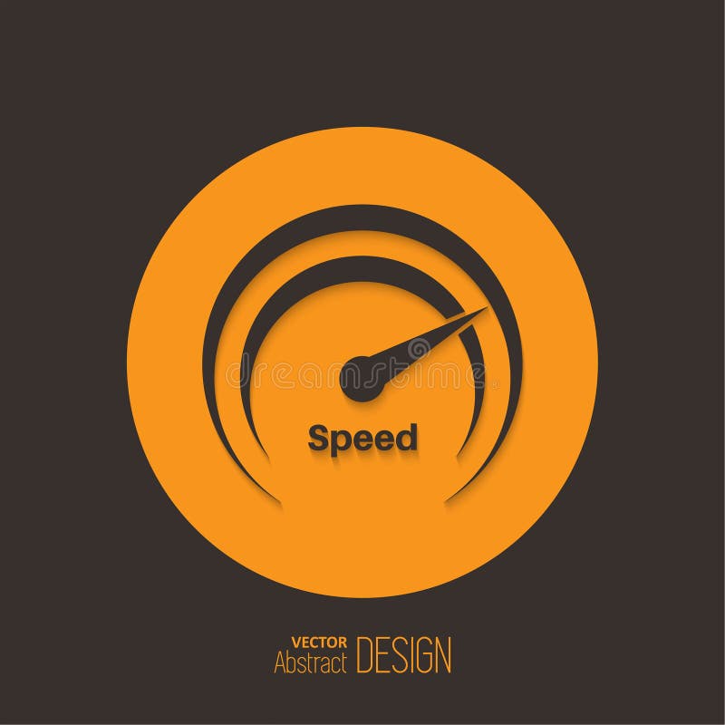 Vector speedometer scale stock vector. Illustration of auto - 89201001