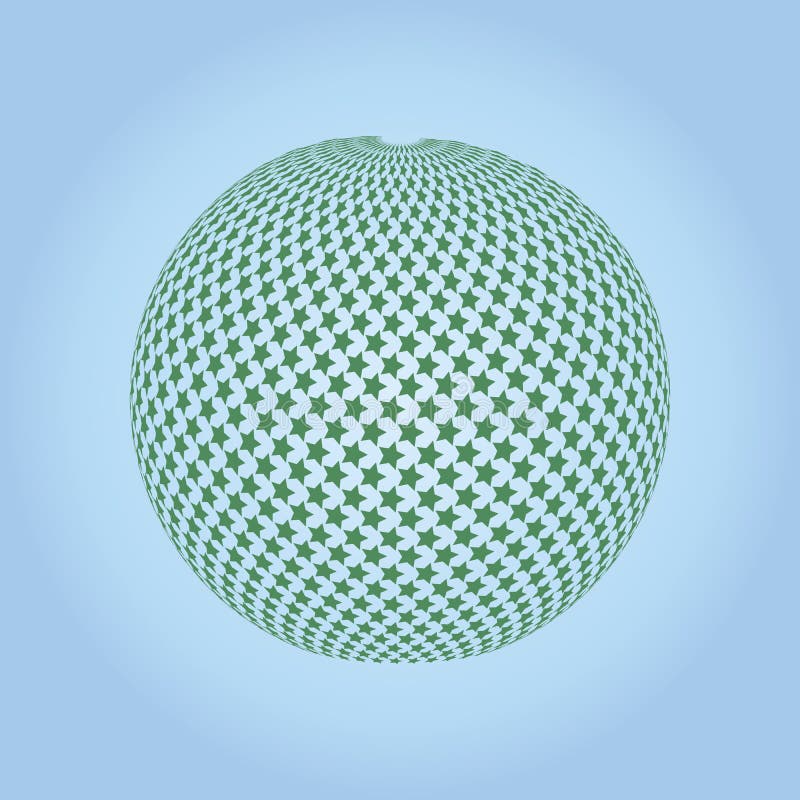 Vector Spheres. Abstract Technical Illustration. 3 D Object Stock ...