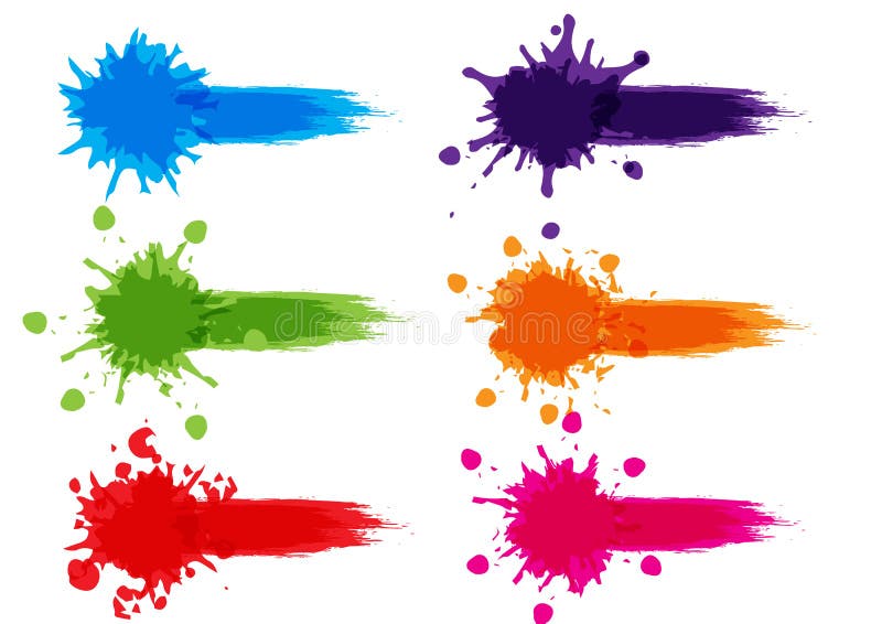 Splatter label set stock vector. Illustration of retail - 30900223