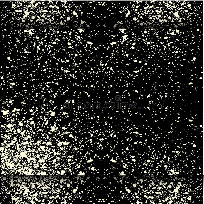 Vector Splatter White Color on Black Color Background Stock Vector ...