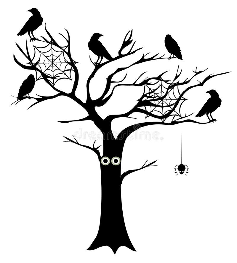 Vector Spider Silhouette stock vector. Illustration of body - 78852534