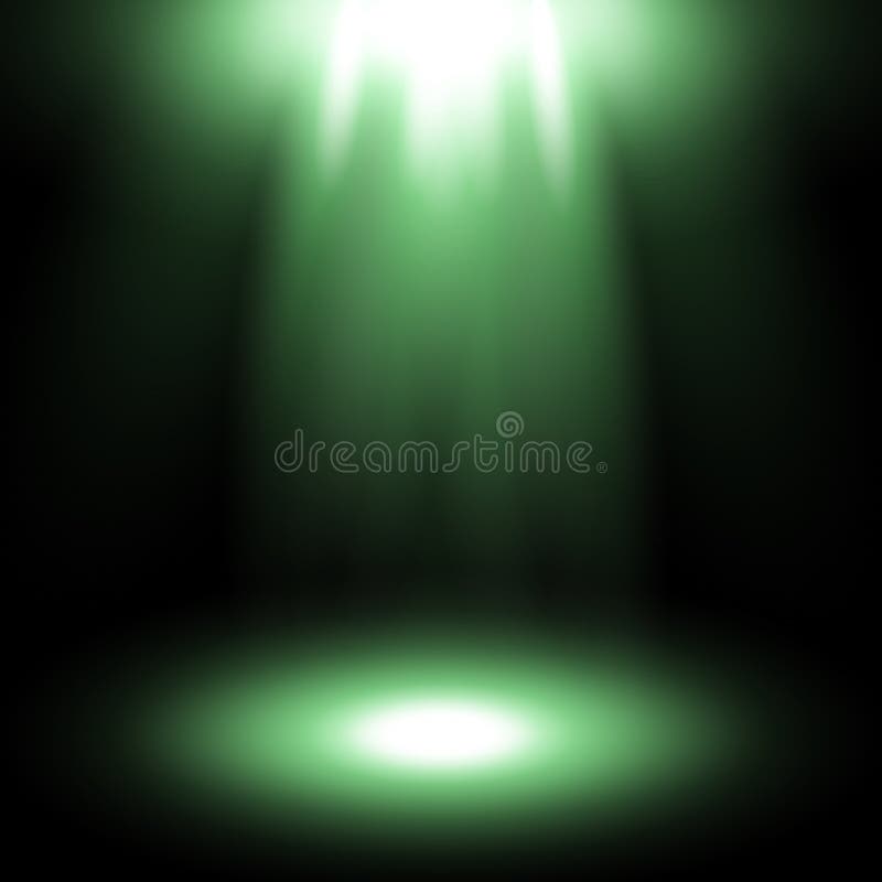Vector Spotlight, Green Color Stock Vector - Illustration of ...