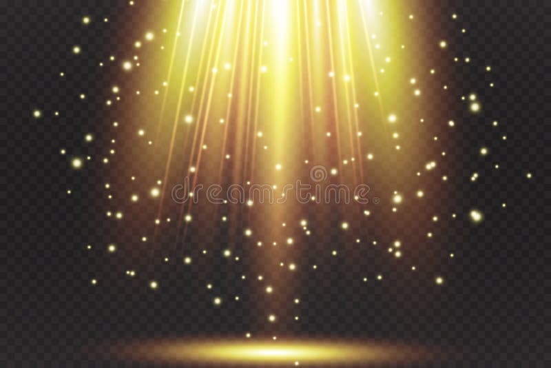 Vector Spotlight. Light Effect Stock Vector - Illustration of blue ...