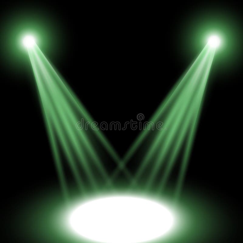 Vector Spotlight, Light Effect Stock Vector - Illustration of ...