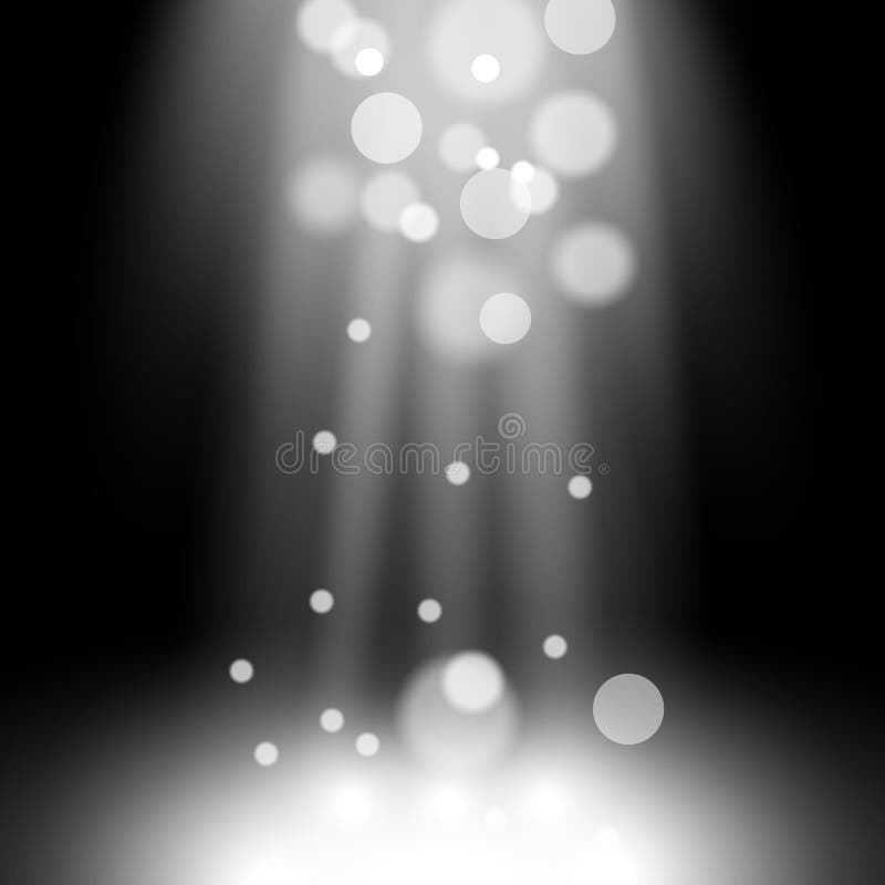 Vector Spotlight. Light Effect with Sparks, White Color Stock Vector ...