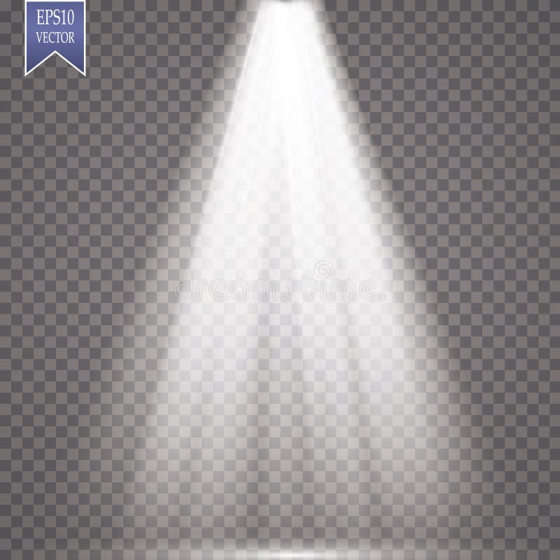 Vector Spotlight. Light Effect Stock Vector - Illustration of disco ...