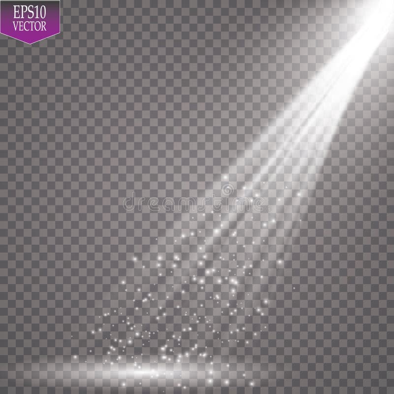 Vector Spotlight. Light Magic Effect Projection Stock Vector ...
