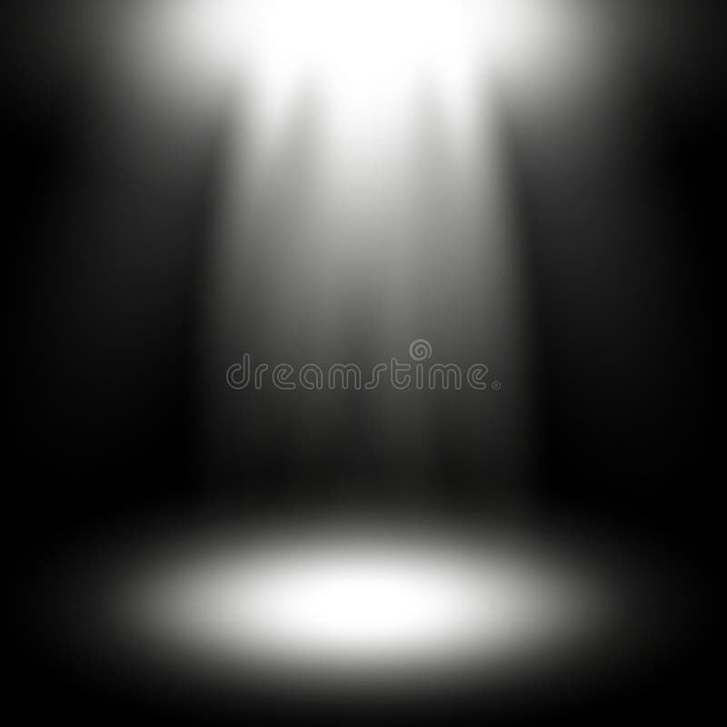 Vector Spotlight, White Color Stock Vector - Illustration of light ...