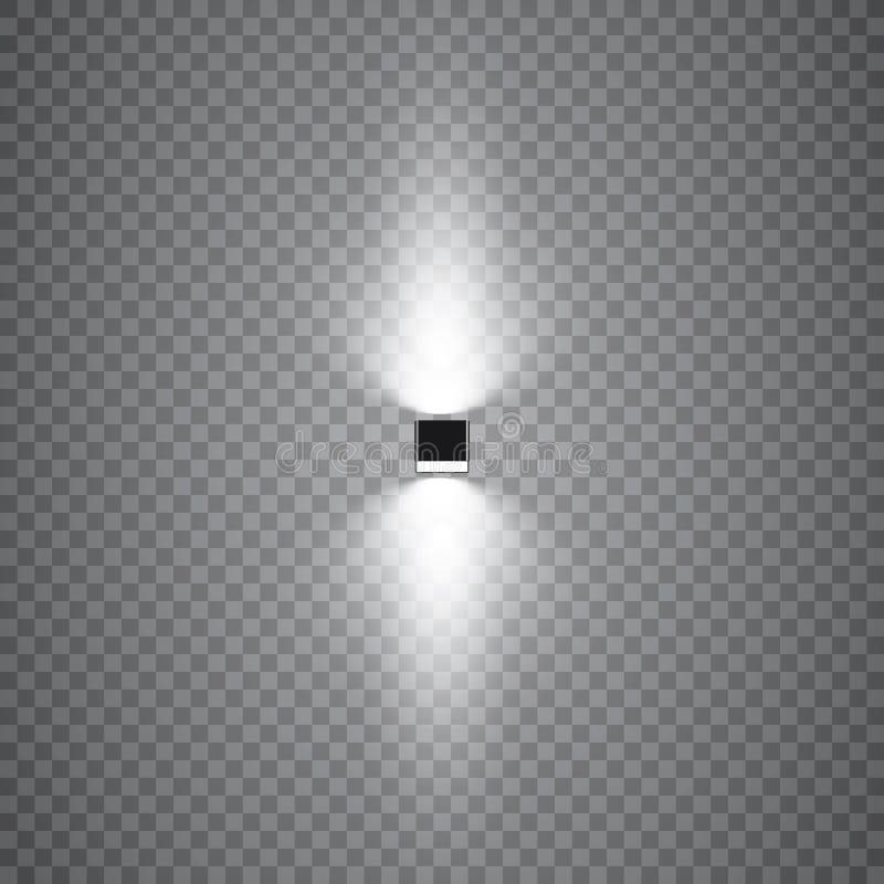 Vector Spotlights. Scene. Light Effects. Glow Light Effect Stock Vector ...