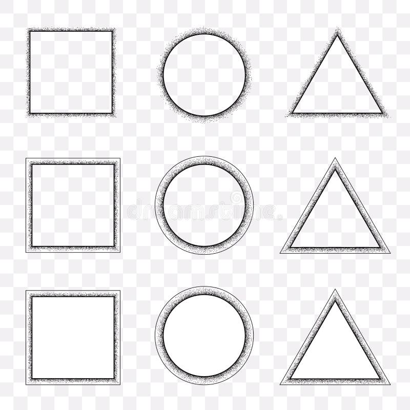 Vector Spray Effect Shapes. Stock Vector - Illustration of debris ...