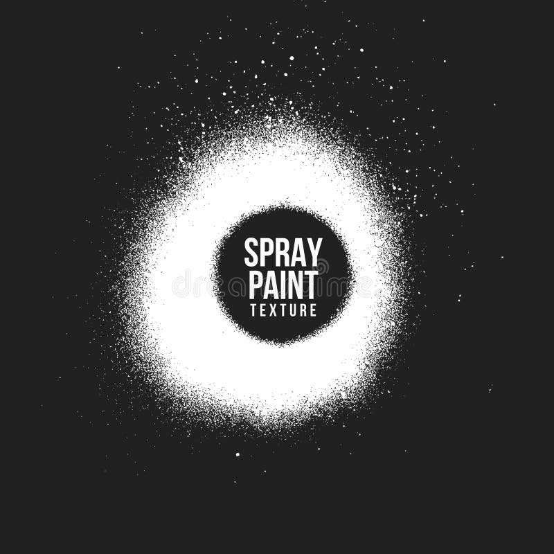 Vector Spray Paint Splatter Texture Stock Vector - Illustration of drop ...