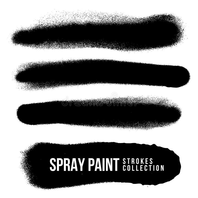 Vector Spray Paint Splatter Texture Stock Vector - Illustration of ...