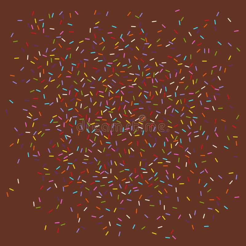 Vector Sprinkles Stars, Dots and Lines Stock Vector - Illustration of ...