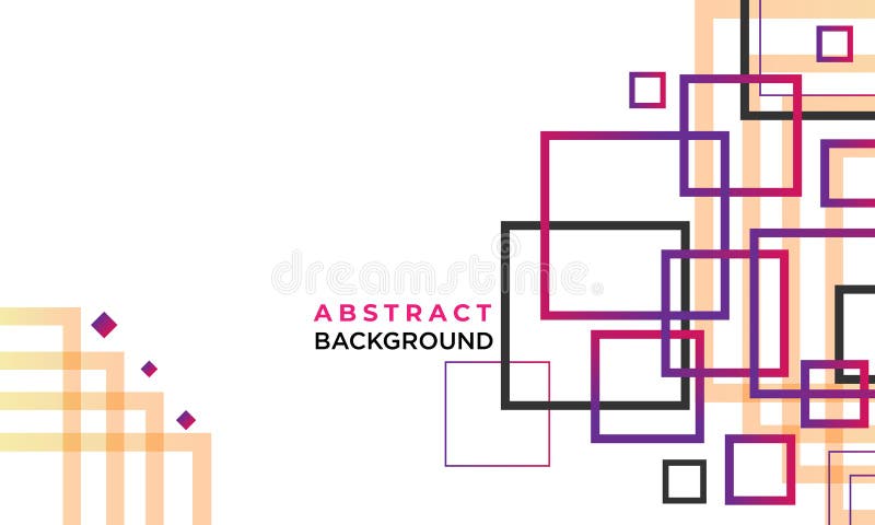 Abstract Square Line Background with Gradient Colors and Contemporary ...