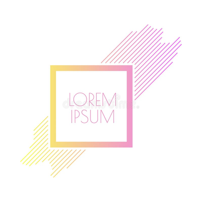 Vector square banner. stock vector. Illustration of design - 137338620