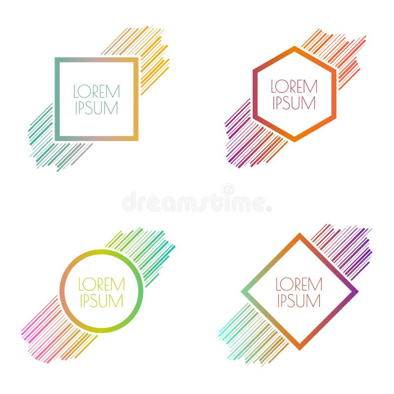 Vector square banner. stock vector. Illustration of border - 147603546