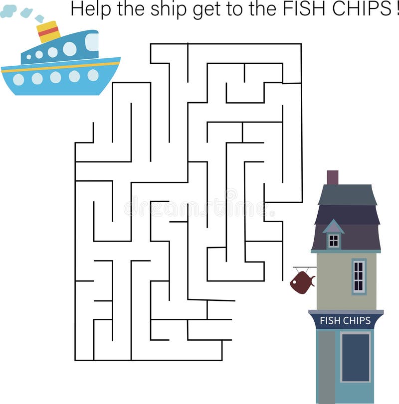 Labyrinth Funny Educational Mind Game for Coordination, Problems ...