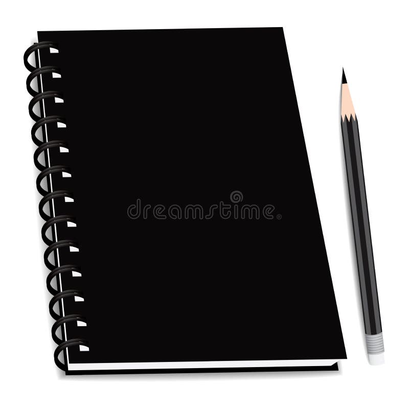 Vector Spiral Notebook Stack of Ring Binder Isolated Stock Vector ...