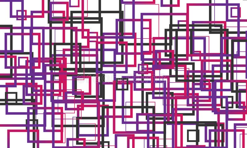 Abstract Square Line Background with Gradient Colors and Contemporary ...