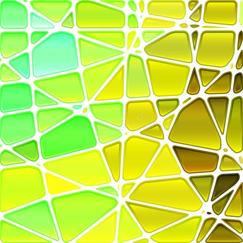 Vector Stained-glass Mosaic Background Stock Illustration ...