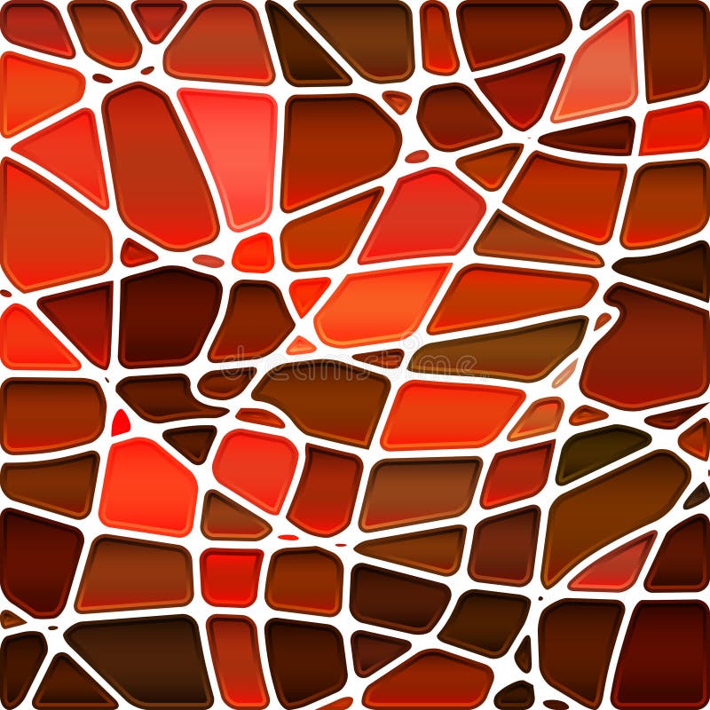 Abstract Vector Stained Glass Mosaic Background Stock Illustrations ...