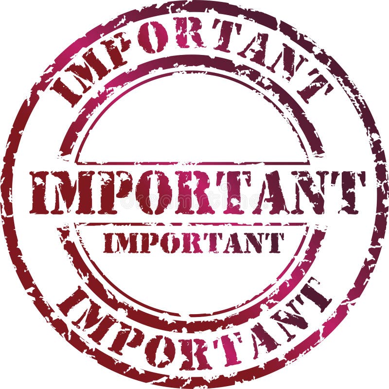 Important Vector Stamp Set stock vector. Illustration of imprint - 33949961