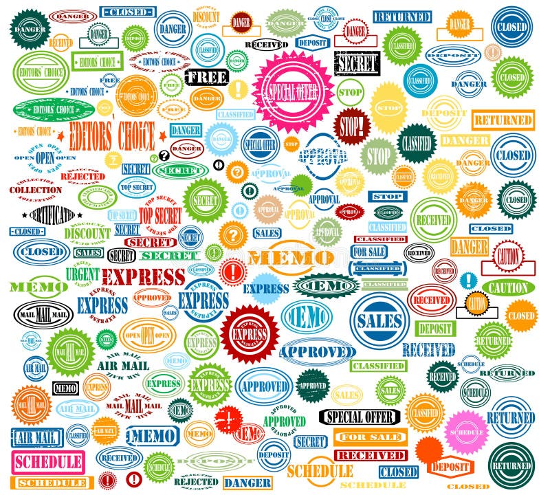 Secretary Stamp Stock Illustrations – 773 Secretary Stamp Stock ...