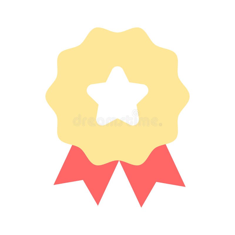 Vector of Star Badge, Modern Icon of Quality Badge in Editable Style ...